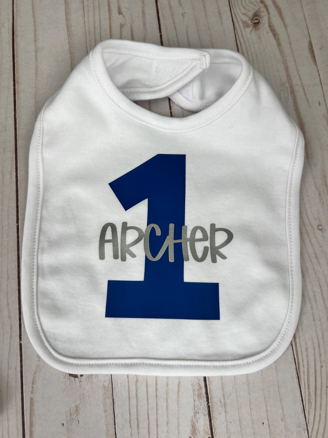 Personalized ONE Birthday Bib {first Birthday Bib, Boy Girl First ...