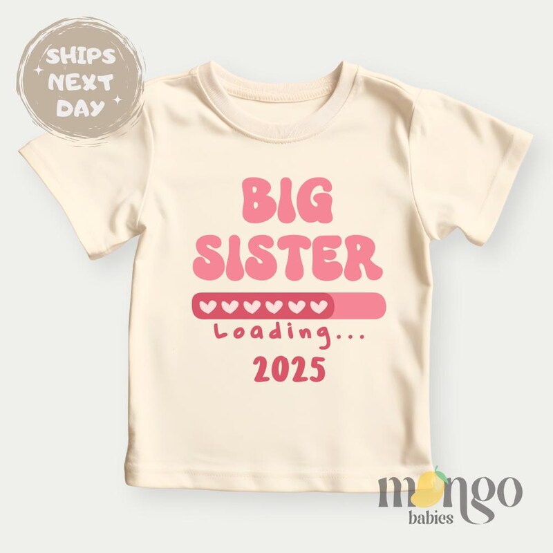 Big Sister Tshirt - Etsy
