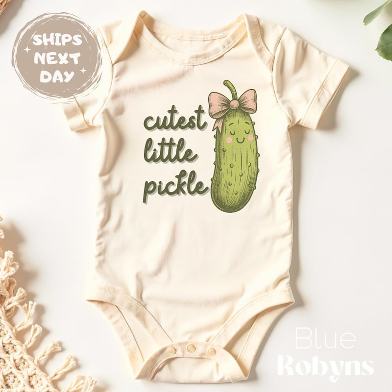 Little Pickle Baby Onesie - Etsy