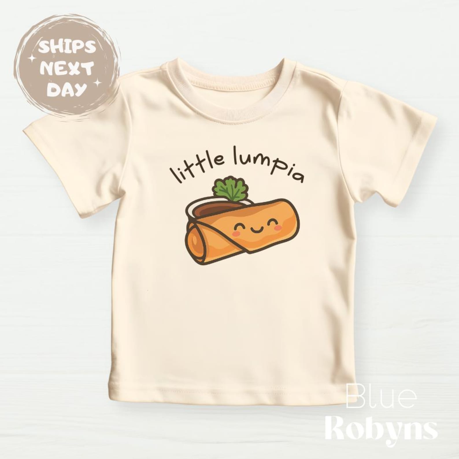 Little Lumpia Baby Bodysuit Funny Baby Shower Gift for Newborn Gifts ...