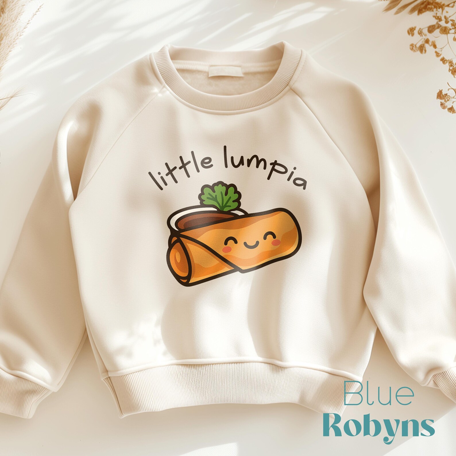 Little Lumpia Baby Bodysuit Funny Baby Shower Gift for Newborn Gifts ...