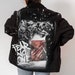 Hand-painted Denim Jacket, Customized Jacket Painteing, Custom Painting ...