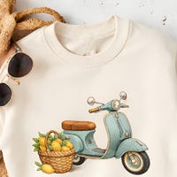 Pink Vespa Clipart Bundle 15 High Quality Png,vespa Motorbike ...