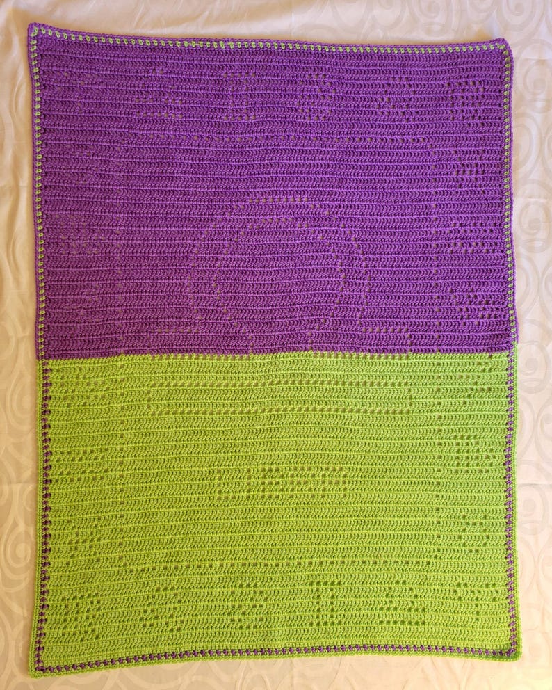 Libra Filet Crochet Blanket Pattern: Zodiac Astrology Chart (PDF ...