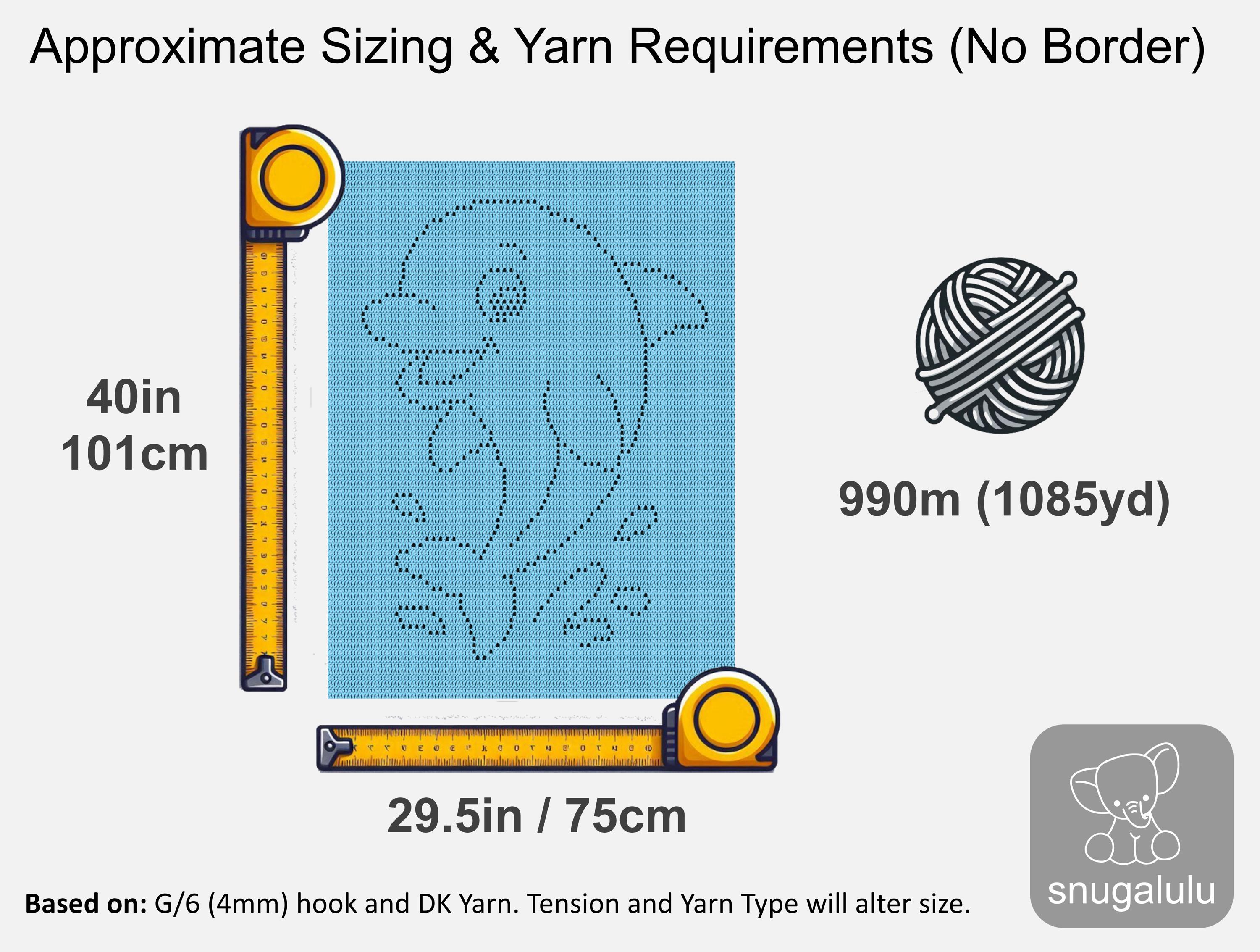 Dolphin Filet Crochet Baby Blanket Pattern PDF - Etsy