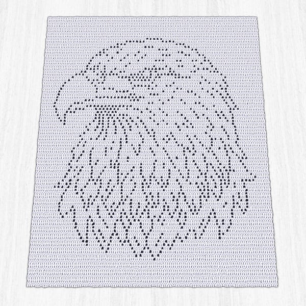 Crochet Eagles Blanket Pattern - Etsy