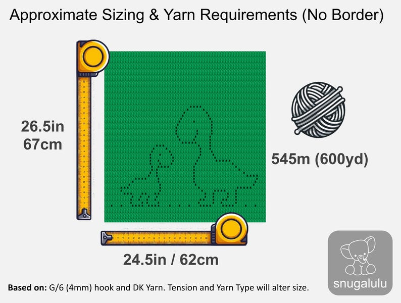 Dinosaurs Filet Crochet Baby Blanket PDF Pattern - Etsy