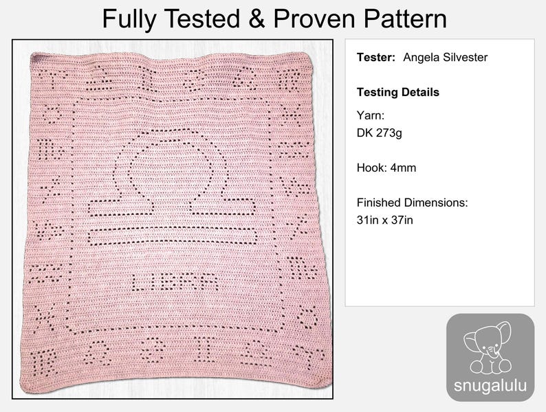 Libra Filet Crochet Blanket Pattern: Zodiac Astrology Chart (PDF ...