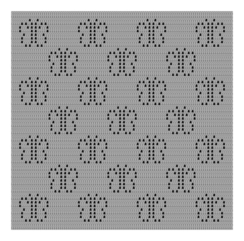 Butterflies Filet Crochet Blanket PDF Resizable Pattern - Etsy