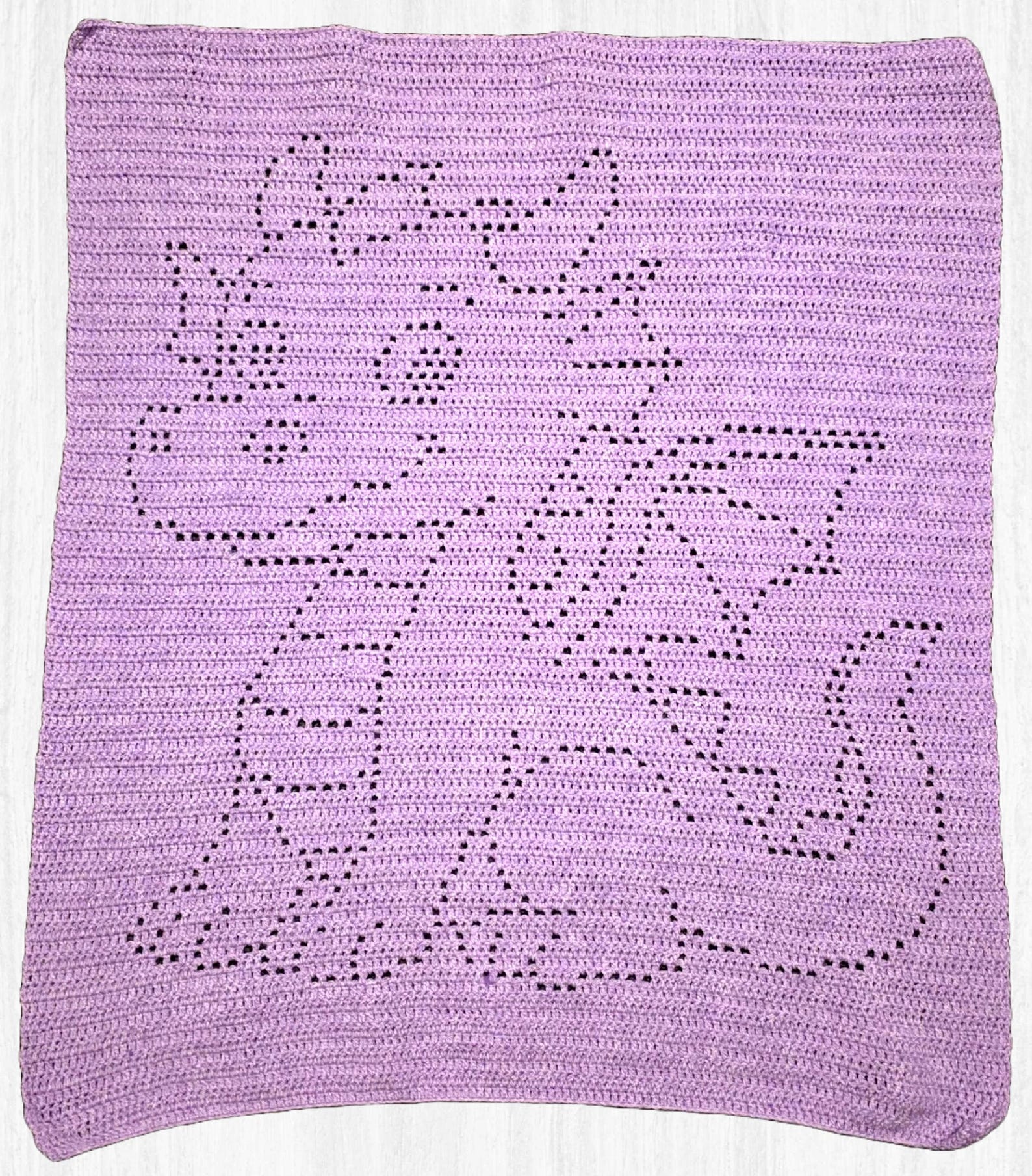 Dragon Filet Crochet Blanket Pattern: Beginner Friendly (PDF Download ...