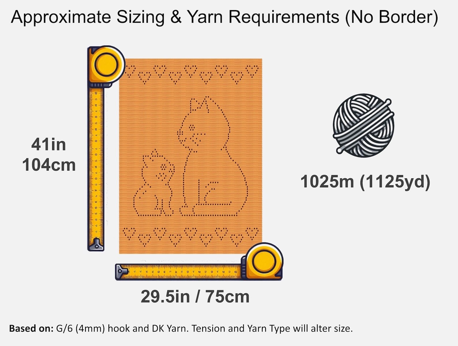 Cats Filet Crochet Baby Blanket PDF Pattern - Etsy