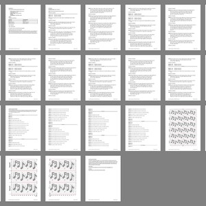 Musical Notes Filet Crochet Blanket PDF Pattern - Etsy