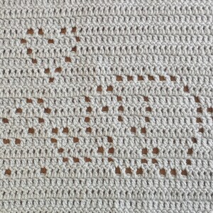 Elephants Baby Blanket PDF Pattern | Filet Crochet - Etsy