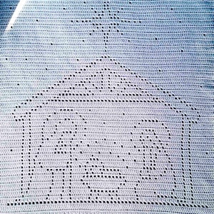 Nativity of Jesus Baby Filet Crochet Blanket PDF - Etsy