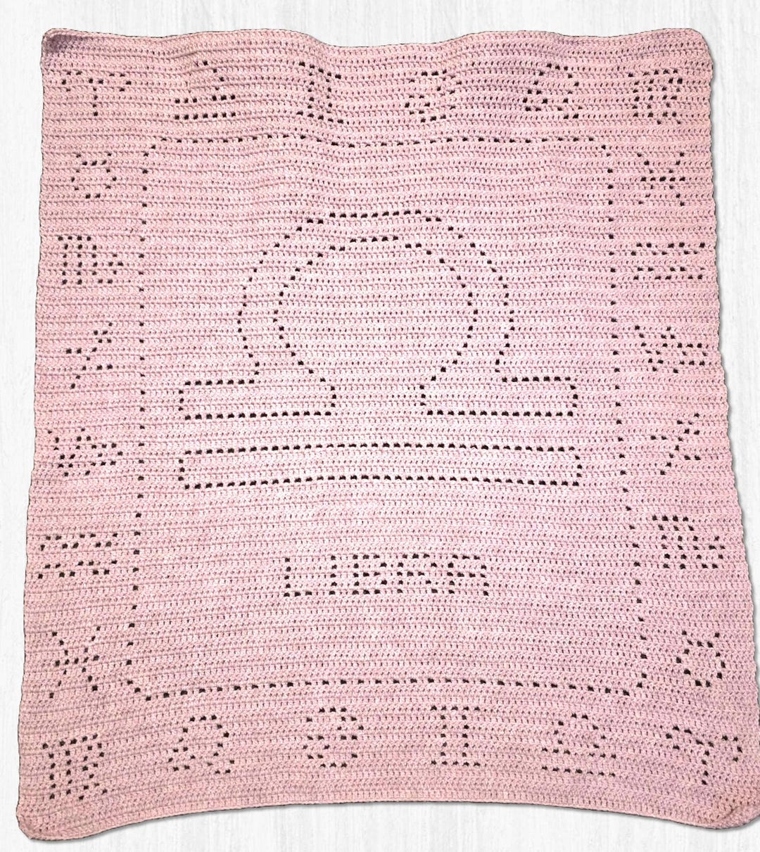 Libra Filet Crochet Blanket Pattern: Zodiac Astrology Chart (PDF ...