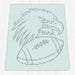 Eagle and Football Filet Crochet Baby Blanket Pattern (PDF Download) - Etsy