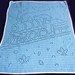 Steam Train Filet Crochet Blanket PDF Pattern, Locomotive Engine Chart ...