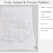 Chompy Dinosaur Filet Crochet Baby Blanket PDF Pattern - Etsy