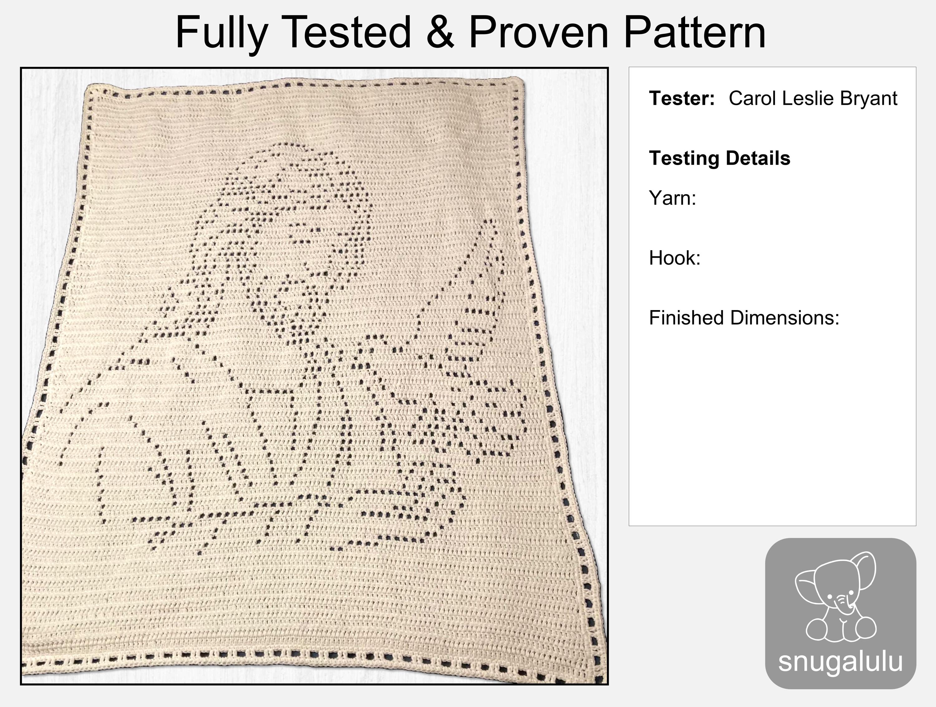 Jesus and Dove Filet Crochet Baby Blanket Pattern: US/UK Terms (PDF ...