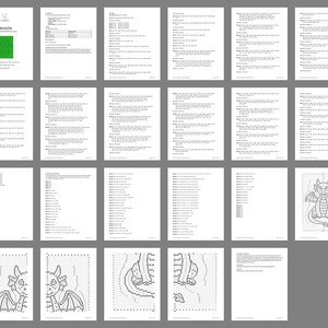 Dragon Filet Crochet Blanket PDF Pattern, Instant Download Printable ...