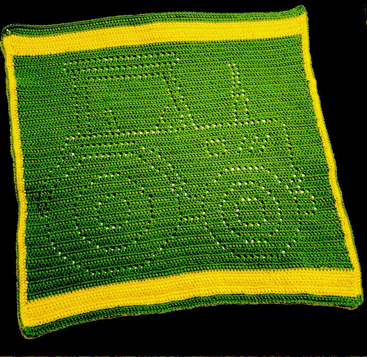 Tractor Baby Blanket PDF Pattern - Etsy