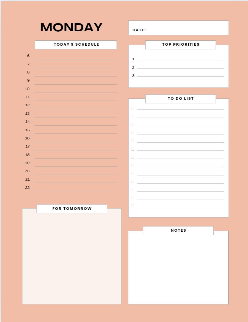 My Daily Journal - Etsy