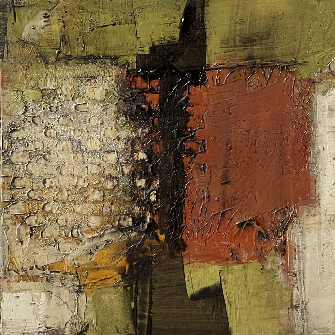 THE TANGLED WEB Original Abstract Oil Painting Textured Art - Etsy