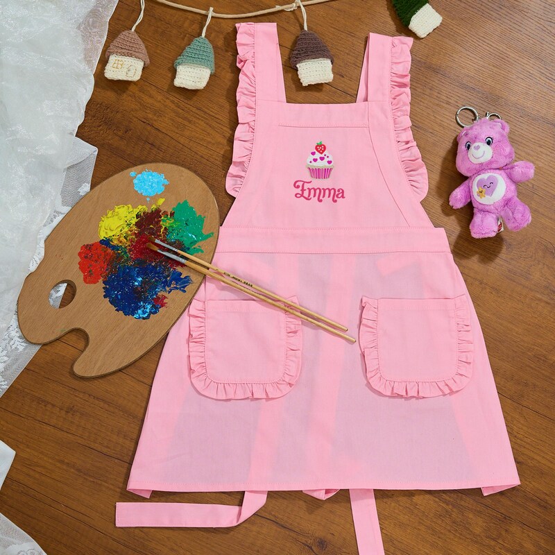 Apron for Girls - Etsy