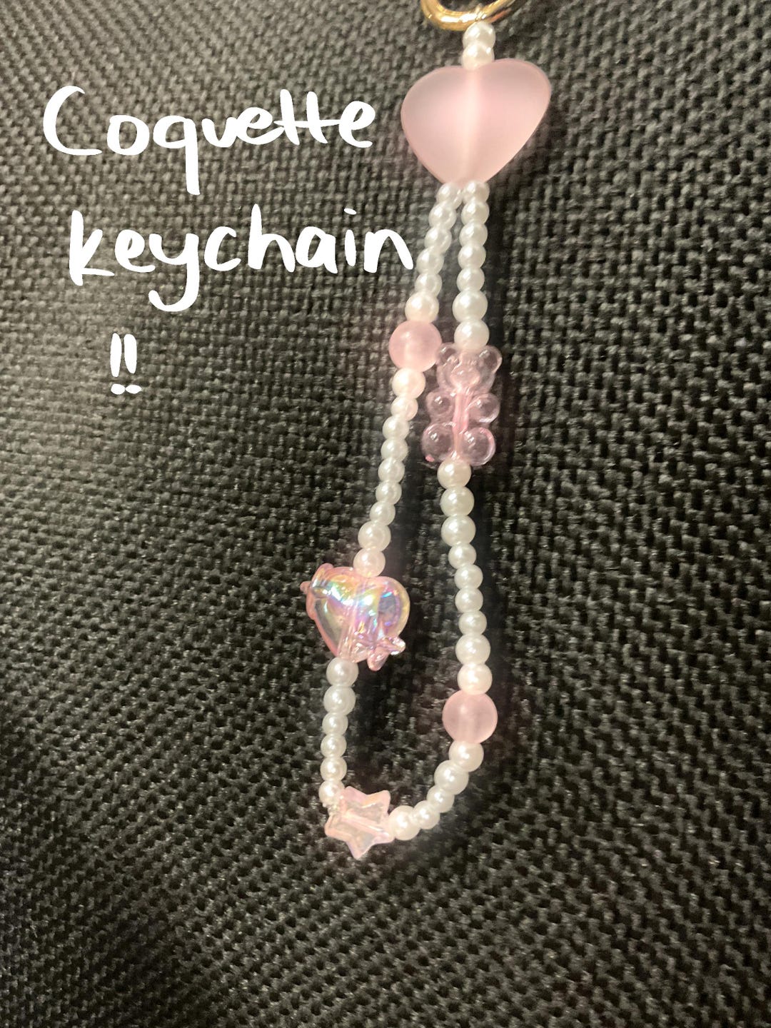 Coquette Keychain - Etsy
