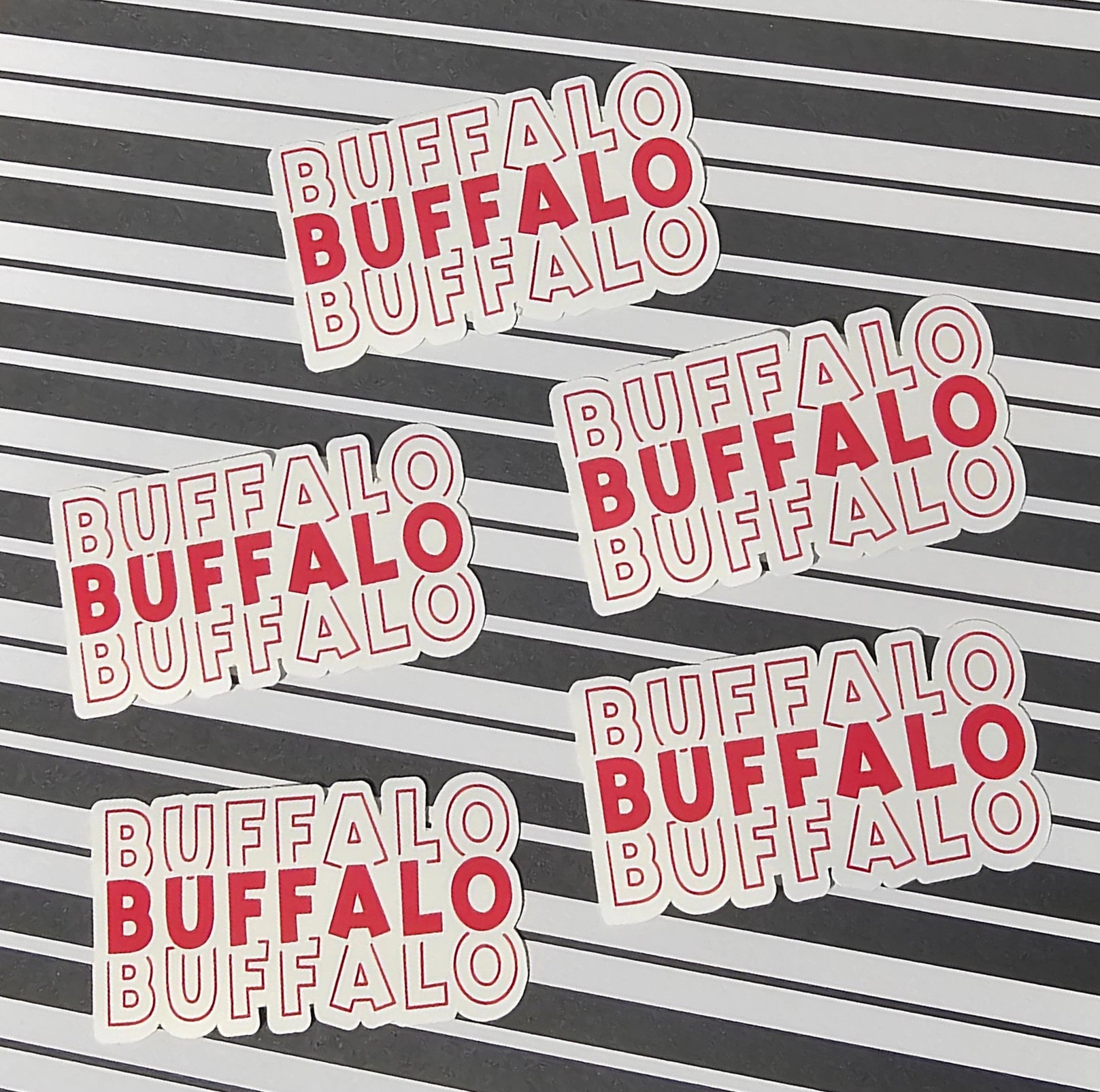Buffalo Bills Inspired Stickers - Etsy