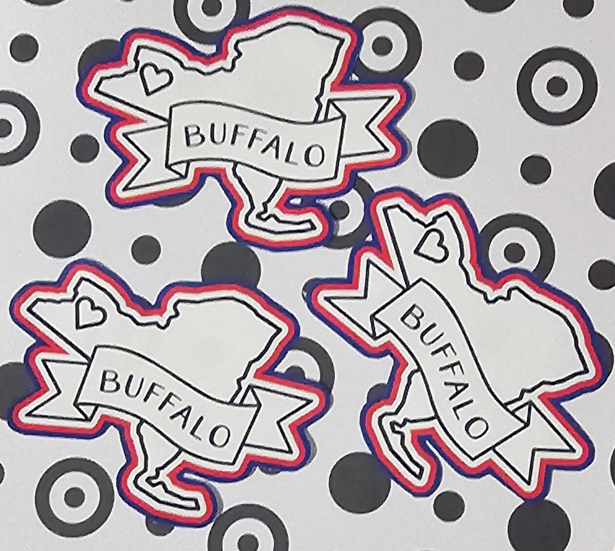 Buffalo Bills Inspired Stickers - Etsy