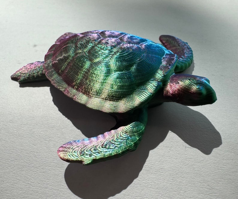 3D Printed Turtle - Etsy