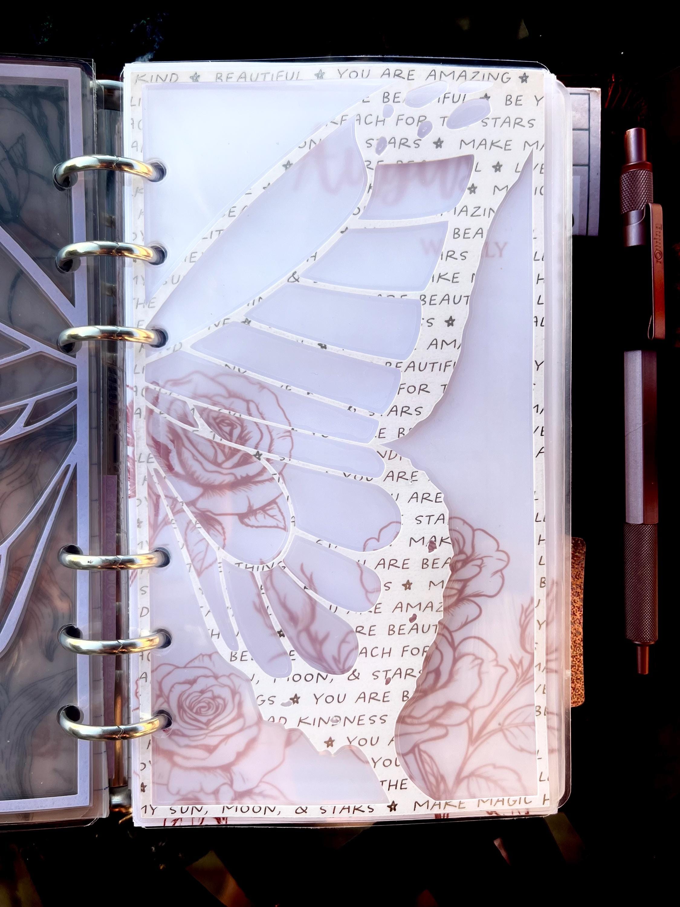 Butterfly Wing Planner Dashboard for Personal Size - Etsy