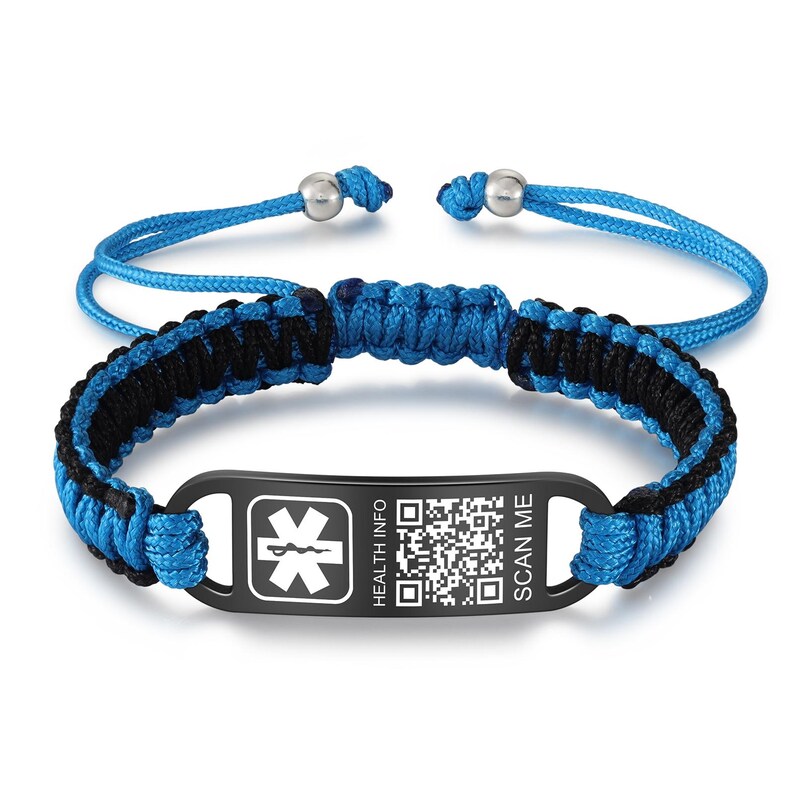 Custom Medical Id Bracelet,personalised Medical Bracelet,emergency ID ...