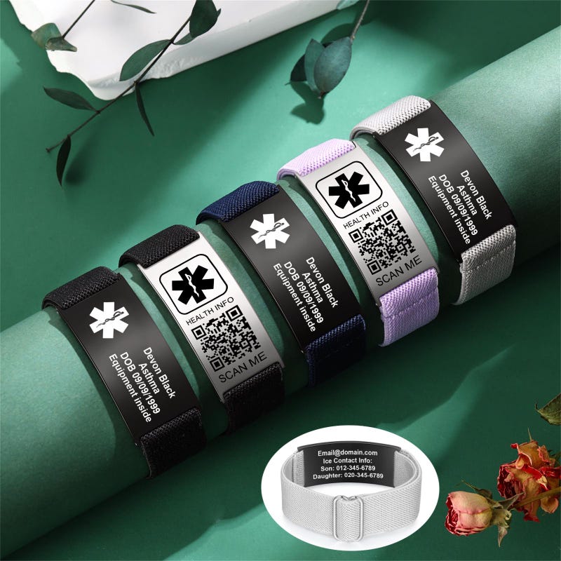 Or Code Medical Jewelry - Etsy