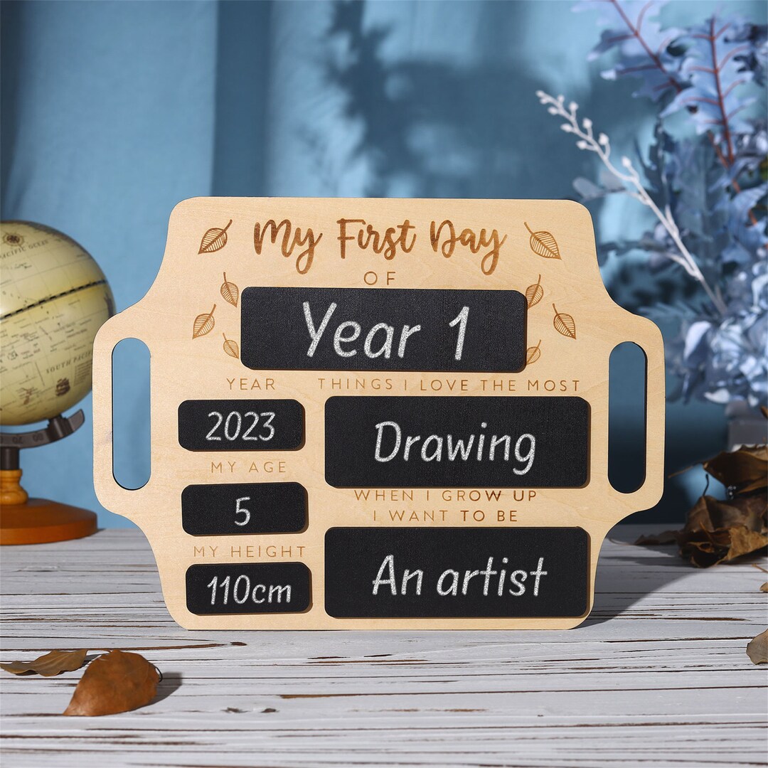 Personalized School Sign,wooden First Day of School Sign,back to School ...