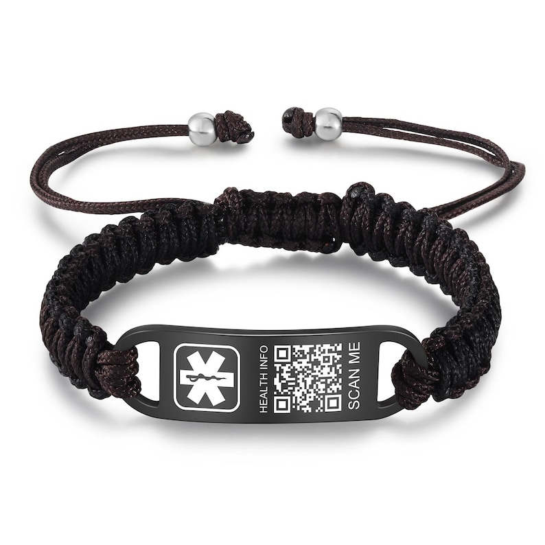 Custom Medical Id Bracelet,personalised Medical Bracelet,emergency ID ...