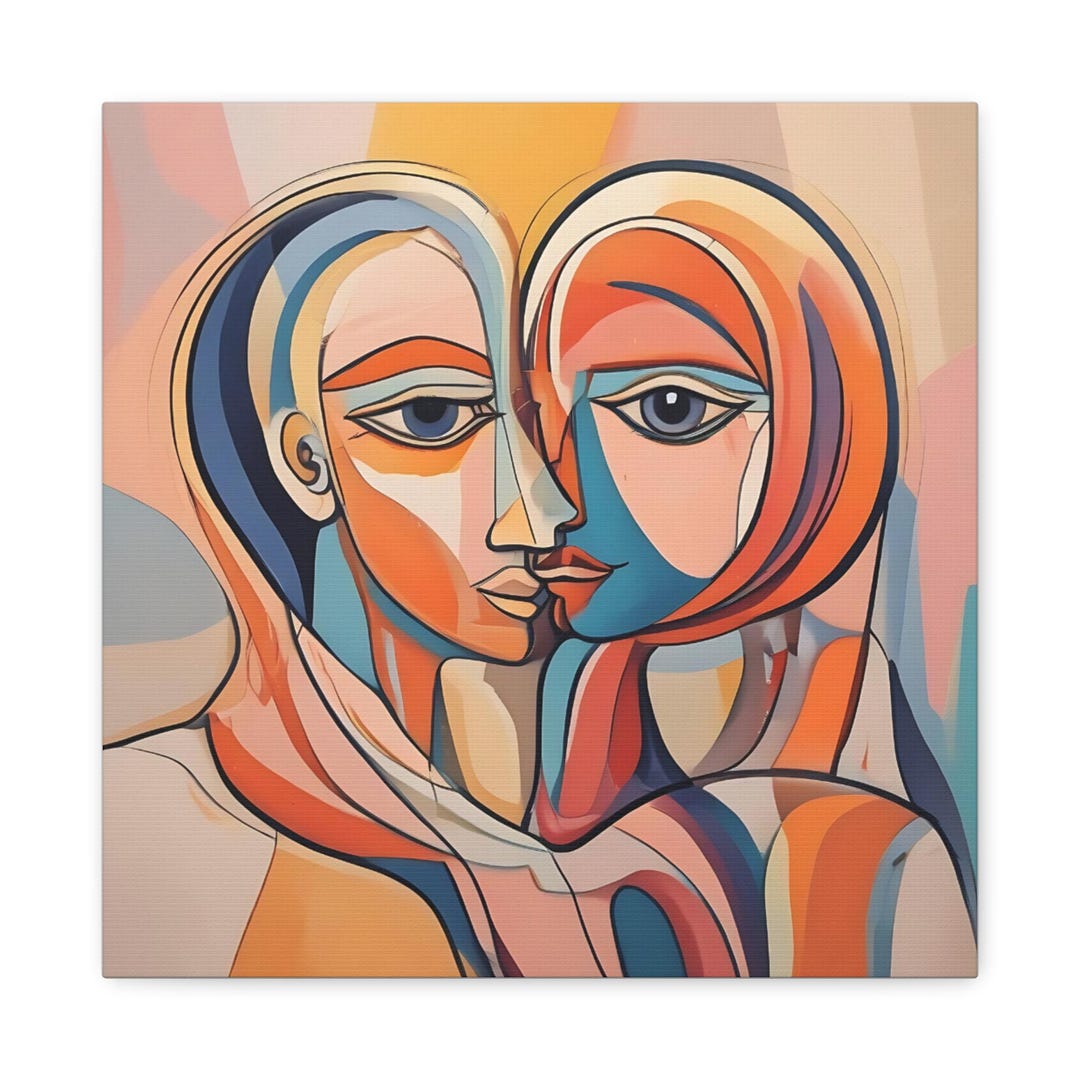 The Most Beautiful Modern Love Art Print Matte Canvas, Stretched, 1.25 ...