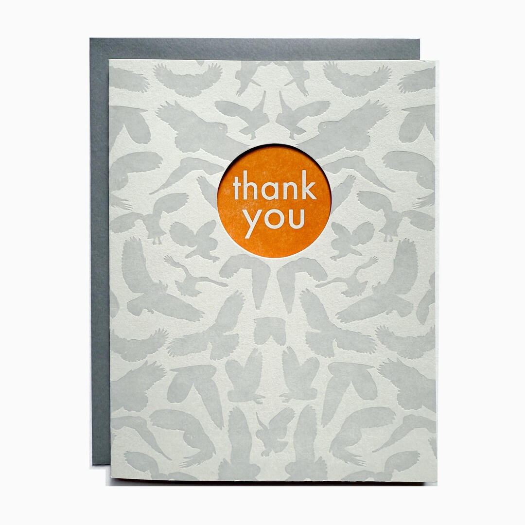 Thank You - Wisdom of Owls - Card - Etsy
