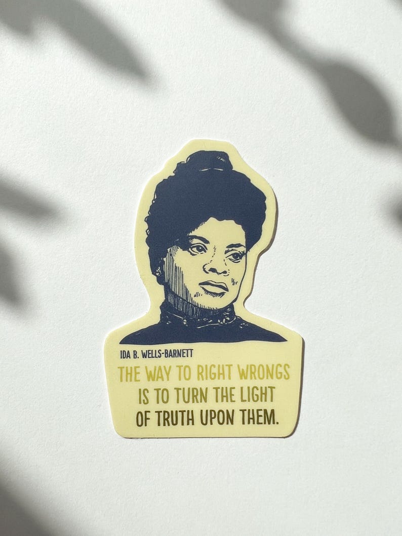 Ida B Wells-barnett Sticker - Etsy
