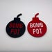 3" Poker Buttons: Big Blind, All In, Bomb Pot - Any Color - Etsy