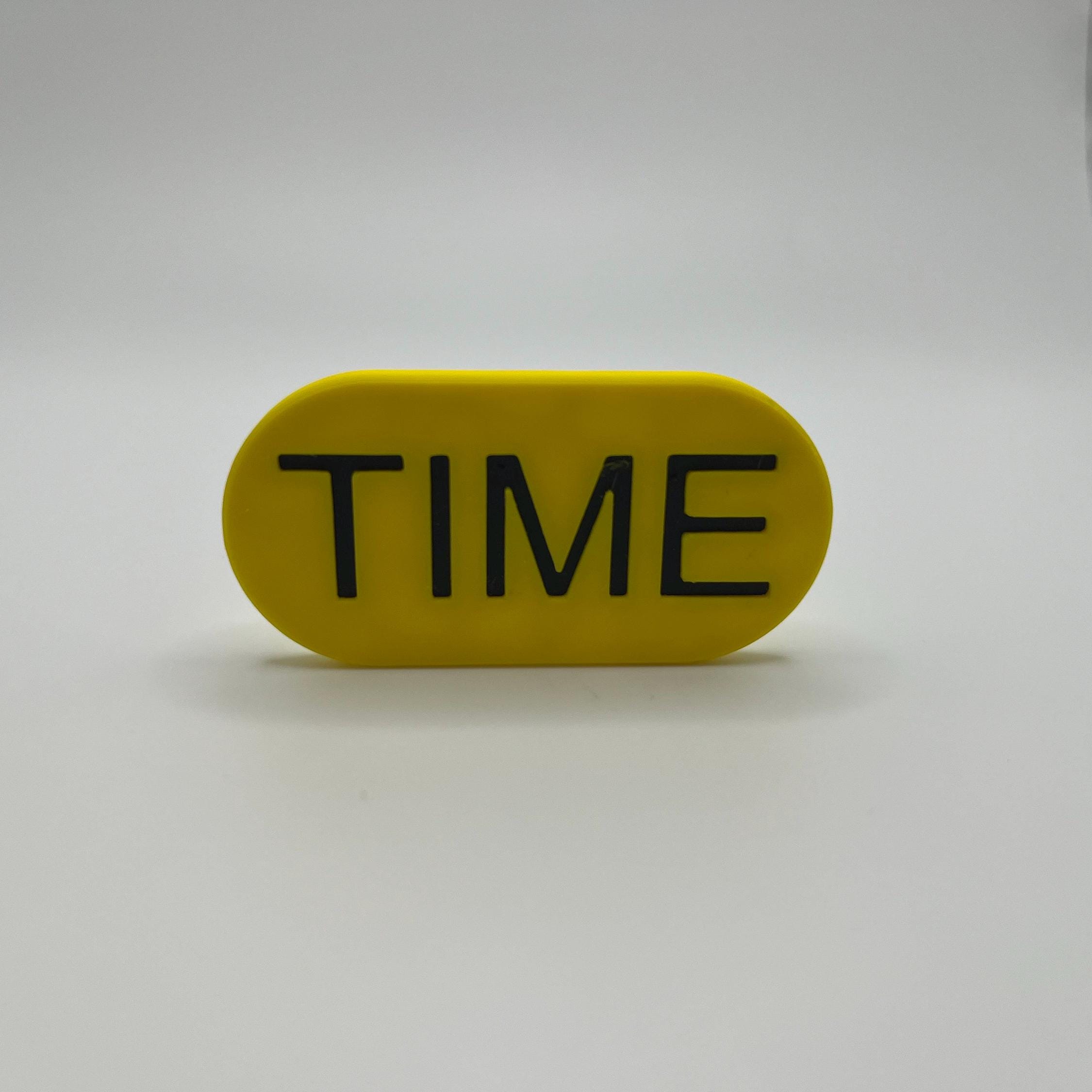 Time Bank Poker Button - Custom Poker Button Oval Shape - Etsy