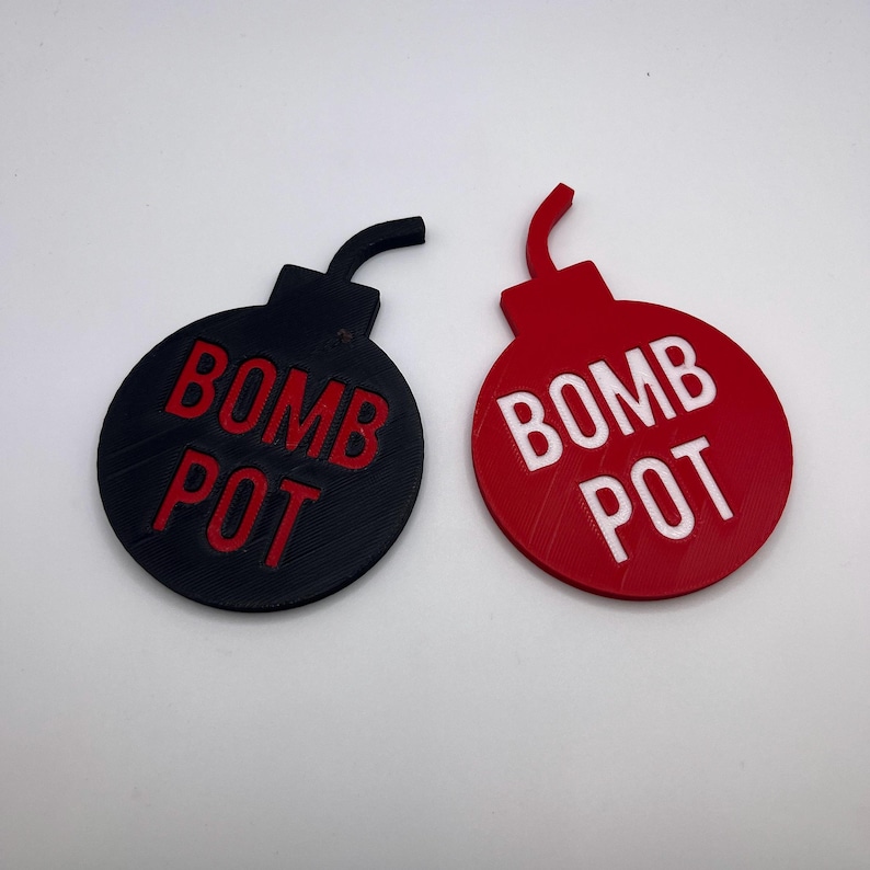 Bomb Pot Poker Button - Custom Texas Hold 'em Poker Chips - Etsy