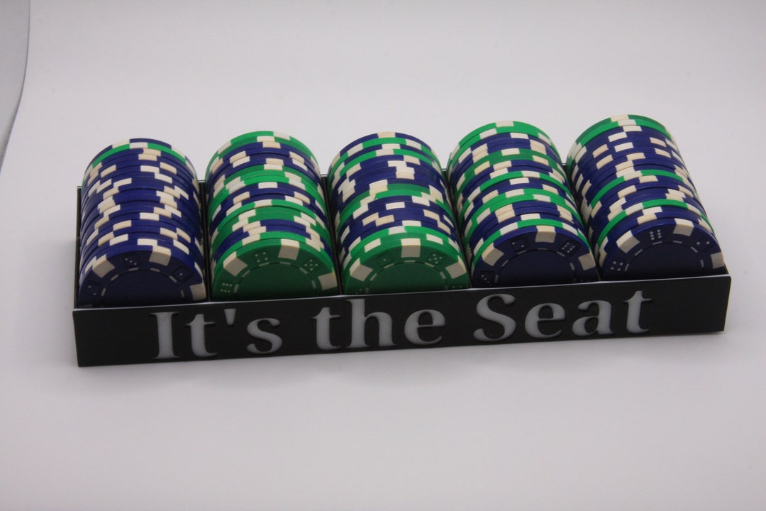 Poker Chips Rack, Custom Rack W/ Letters for Carrying Poker Chips - Etsy