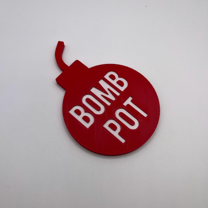Bomb Pot Poker Button - Custom Texas Hold 'em Poker Chips - Etsy