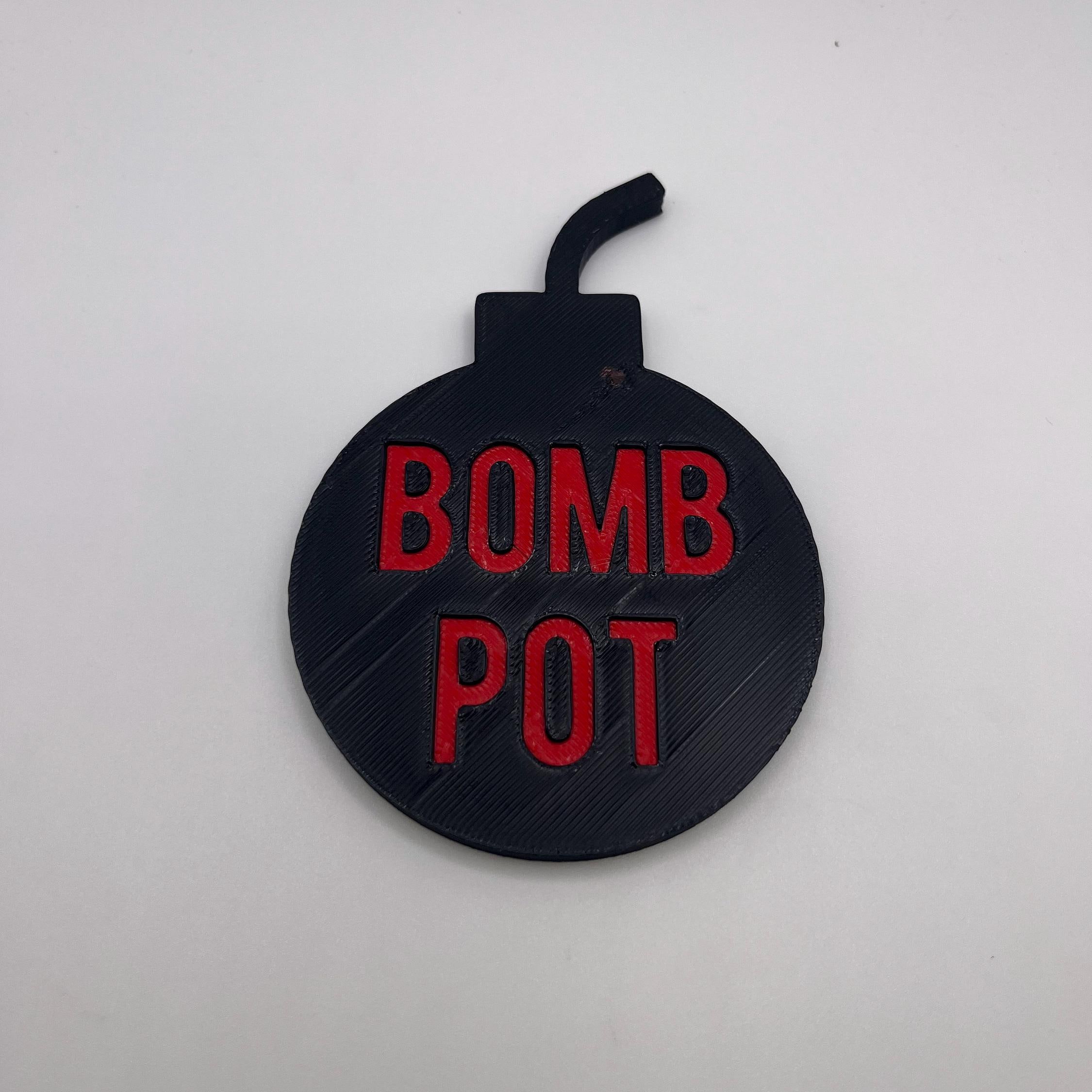 Bomb Pot Poker Button - Custom Texas Hold 'em Poker Chips - Etsy
