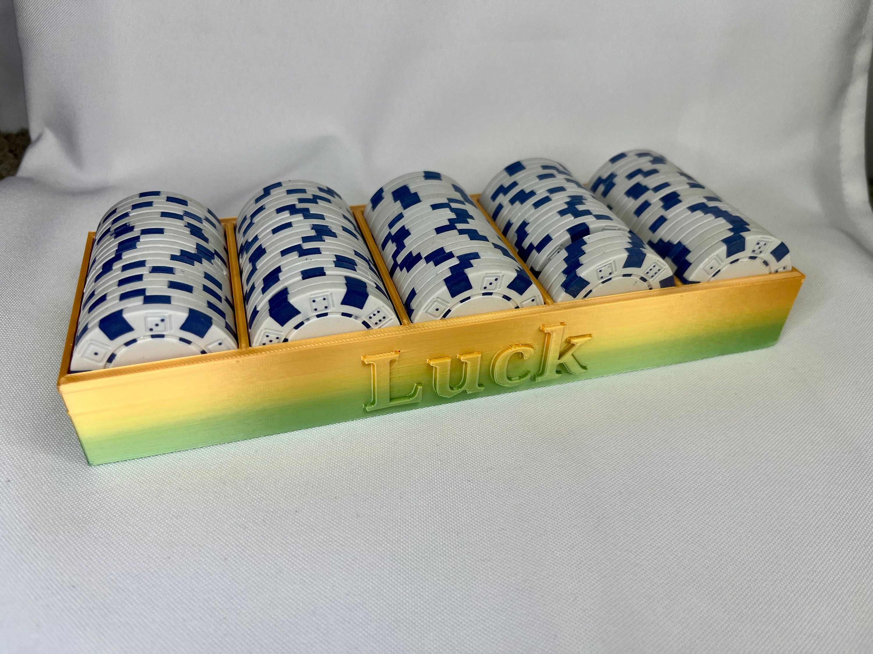 Poker Chips Rack, Custom Rack W/ Letters for Carrying Poker Chips - Etsy