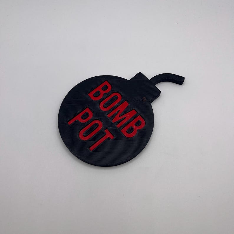 Bomb Pot Poker Button - Custom Texas Hold 'em Poker Chips - Etsy