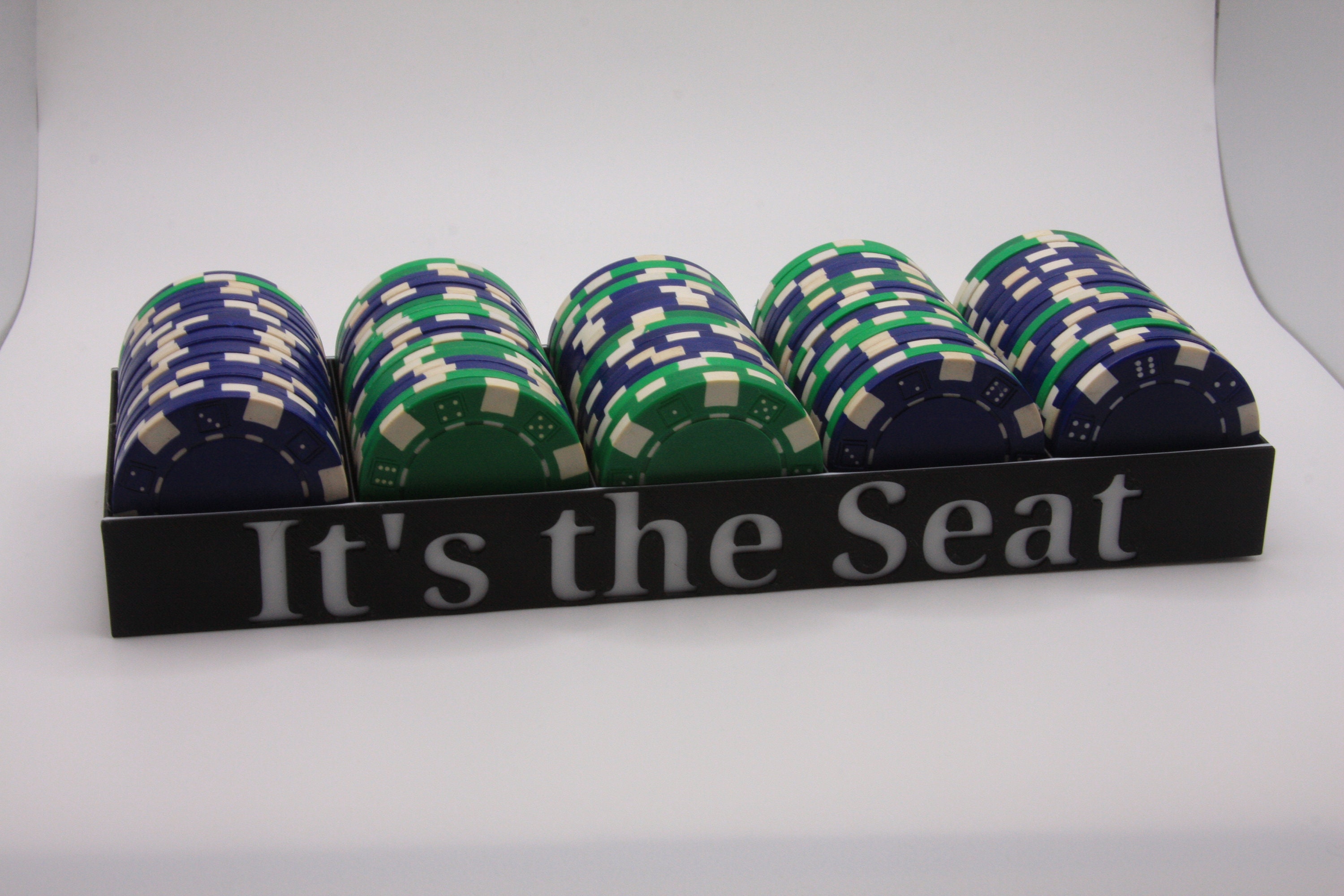 Poker Chips Rack, Custom Rack W/ Letters for Carrying Poker Chips - Etsy