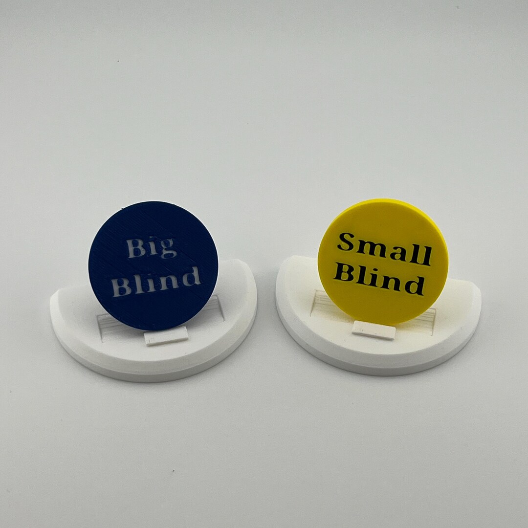 Big Blind Custom Poker Button - Any Color, Texas Hold Em - Etsy